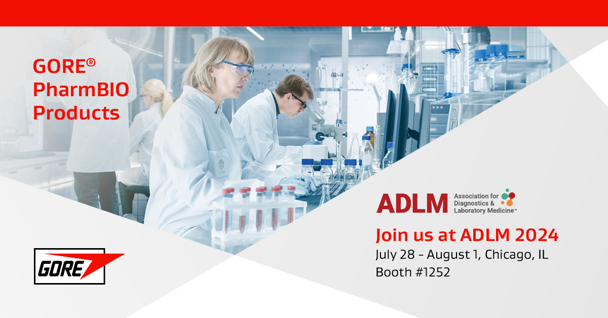 Gore PharmBIO present at ADLM 2024 in Chicago | Gore